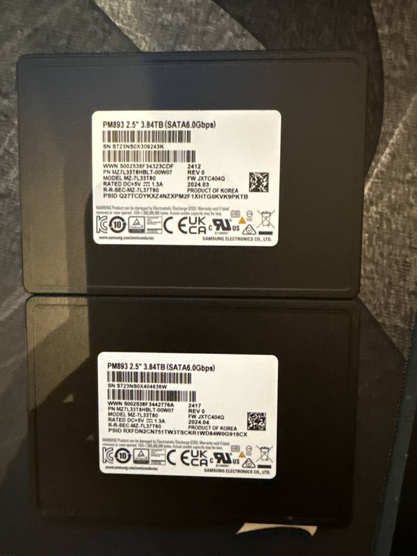 Samsung PM893 3,84TB aangeboden - Vraag & Aanbod - Tweakers