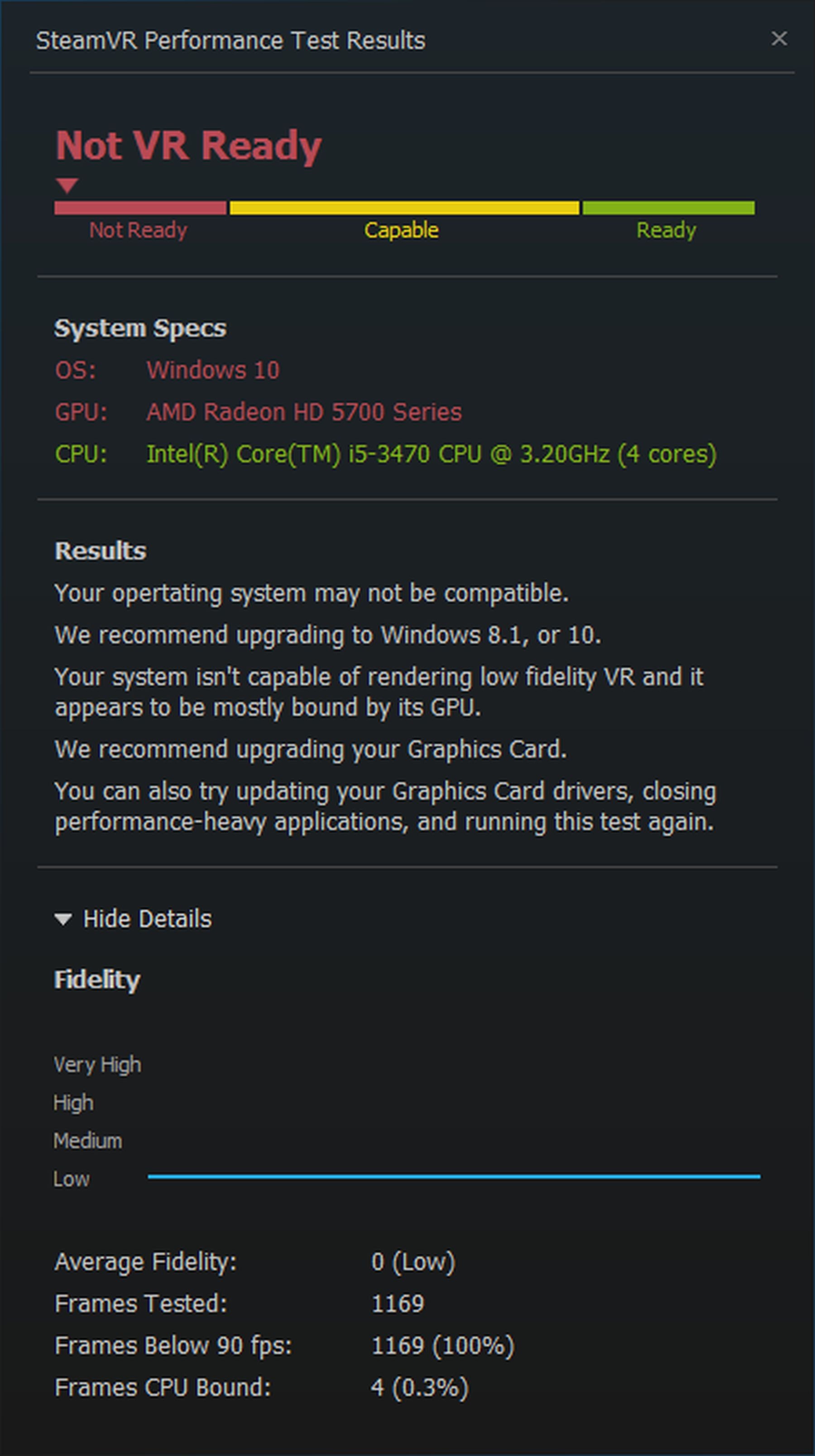 Valve brengt SteamVR Performance-test voor pc's uit - update - Computer ...