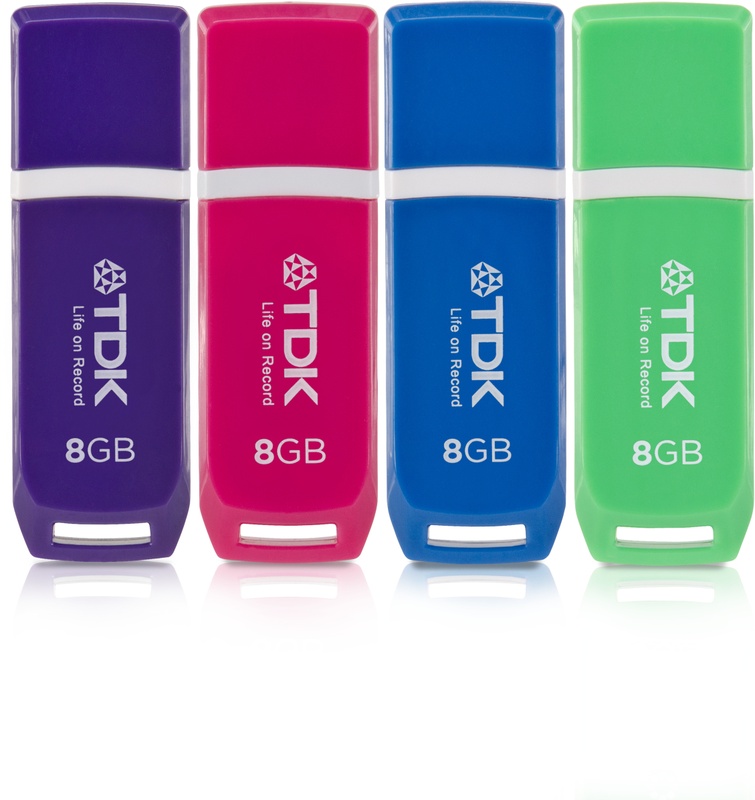 Specificaties van TDK TF10 8GB Blauw - Tweakers
