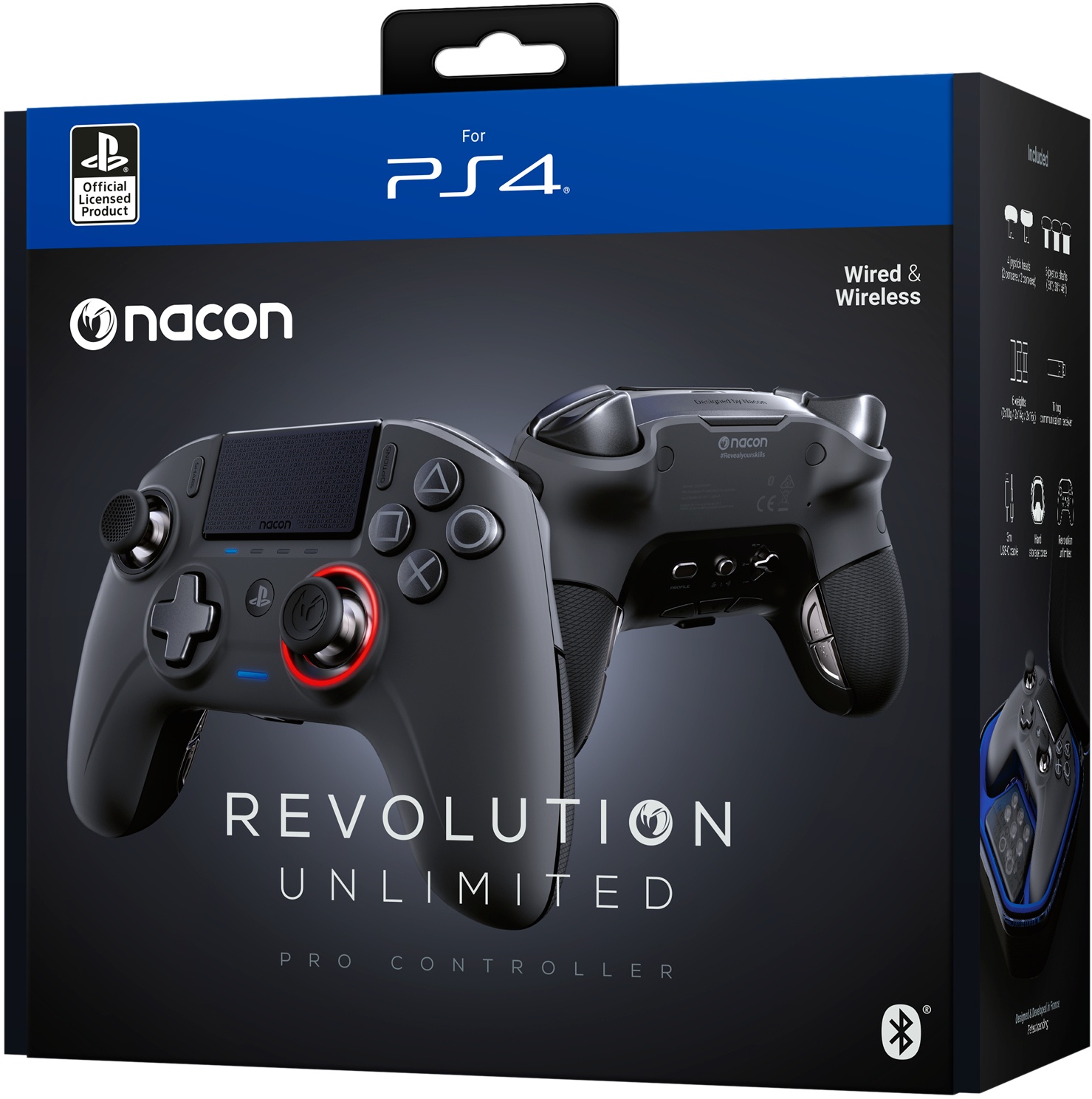 Specificaties van Nacon Revolution unlimited Zwart - Tweakers