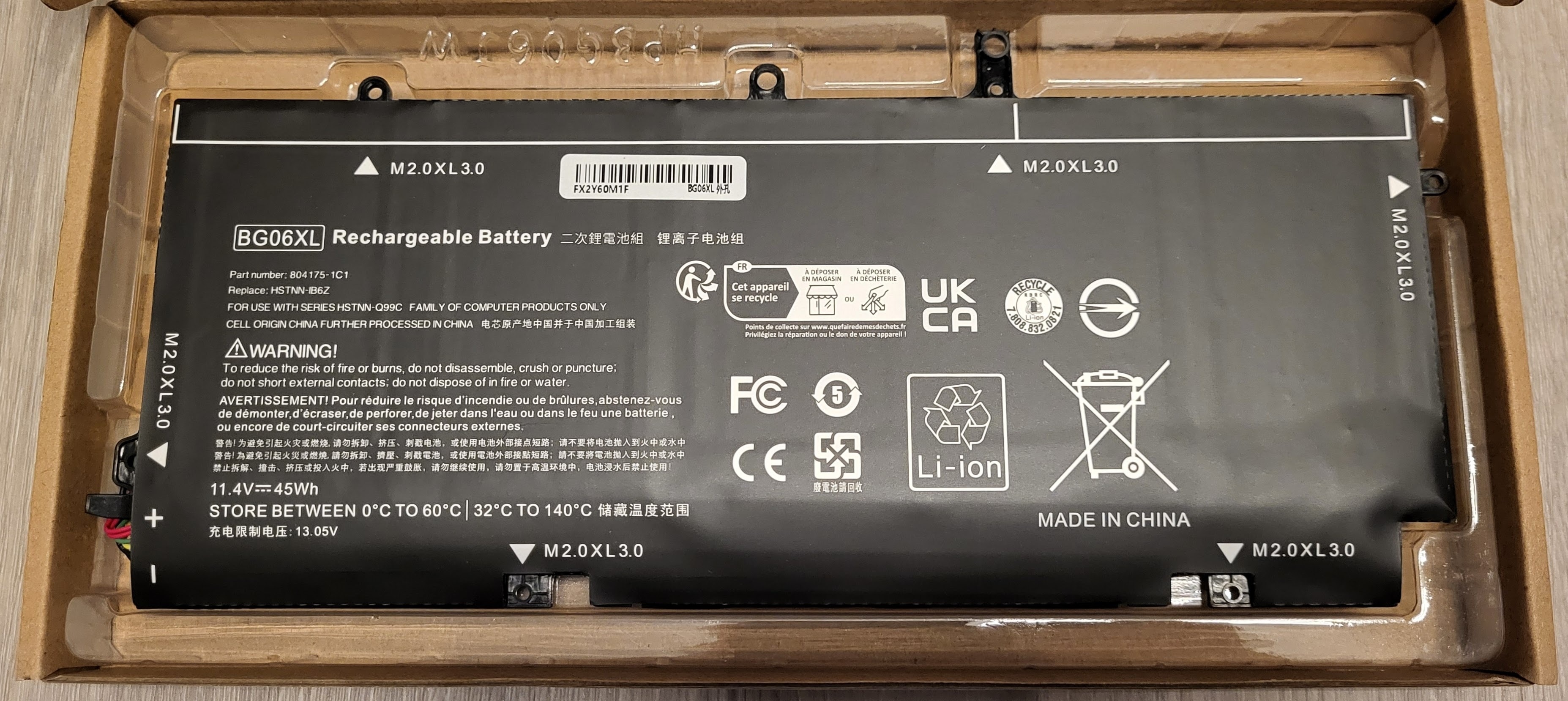 Laptop accu BG06XL voor HP EliteBook Folio 1040 G3 aangeboden - Vraag ...