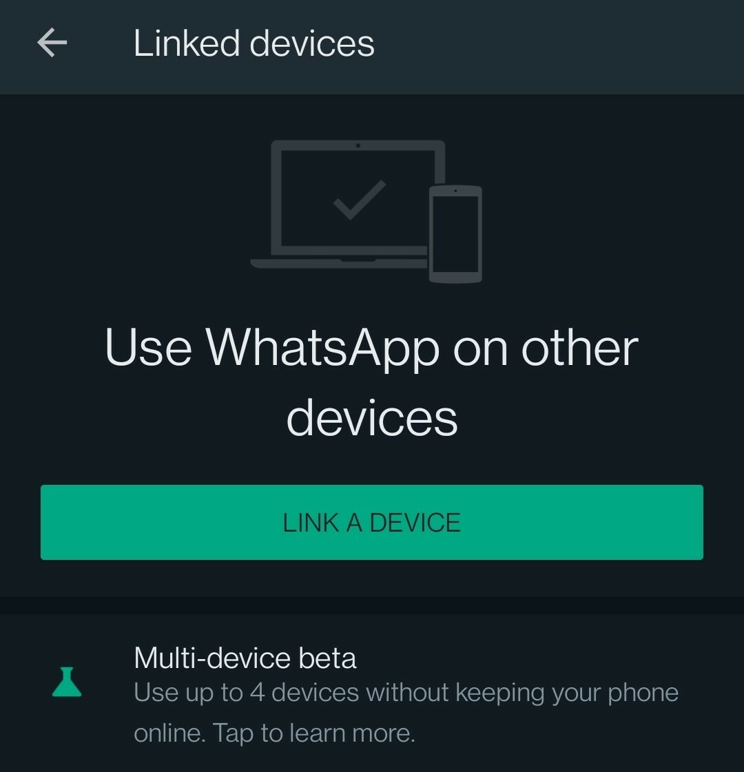 WhatsApp start met vrijgeven multi-device-bèta naar alle gebruikers ...