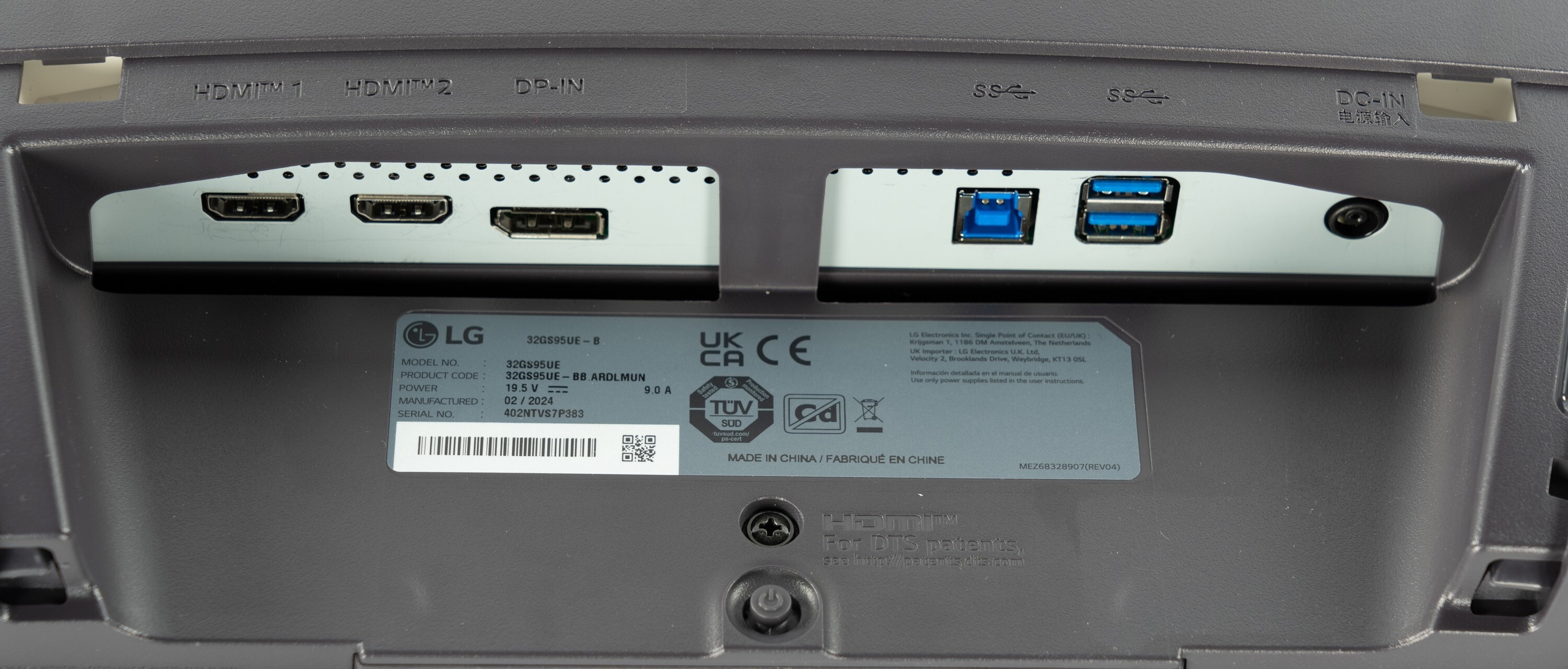 LG UltraGear 32GS95UE Preview - Tweakers
