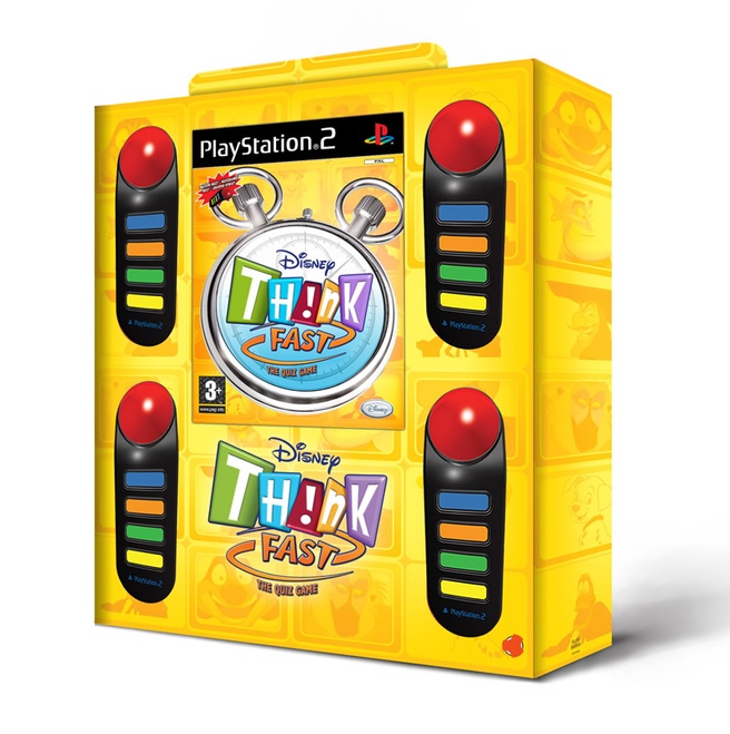 Specificaties van Disney, Think Fast (Bundle), PS2 - Tweakers