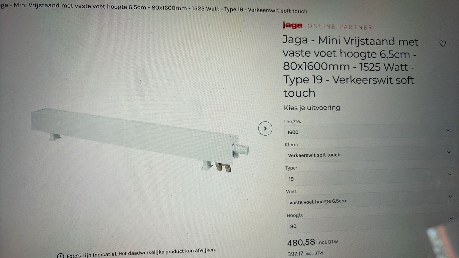 Jaga Mini vrijstaand plaatsen - Bouwen en klussen - GoT
