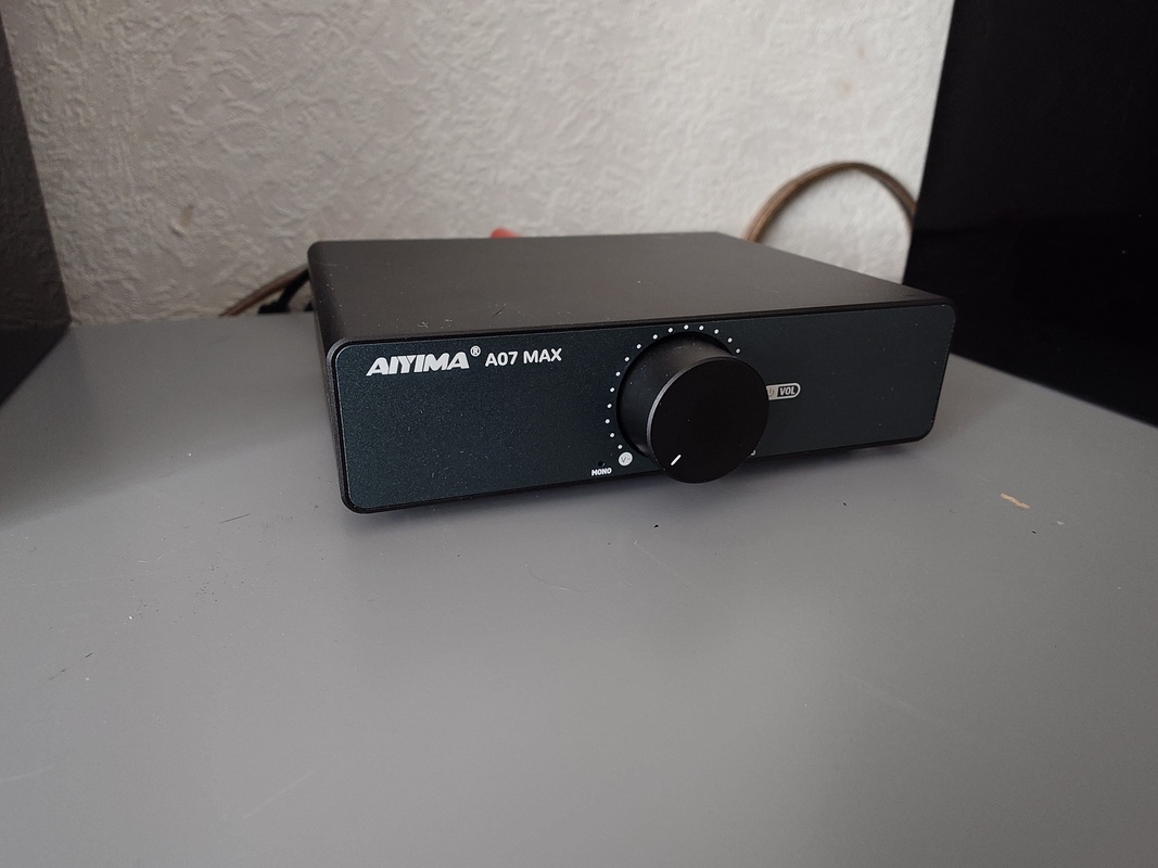 Aiyima A07 Max + 48VDC GaN adapter aangeboden - Vraag & Aanbod - Tweakers