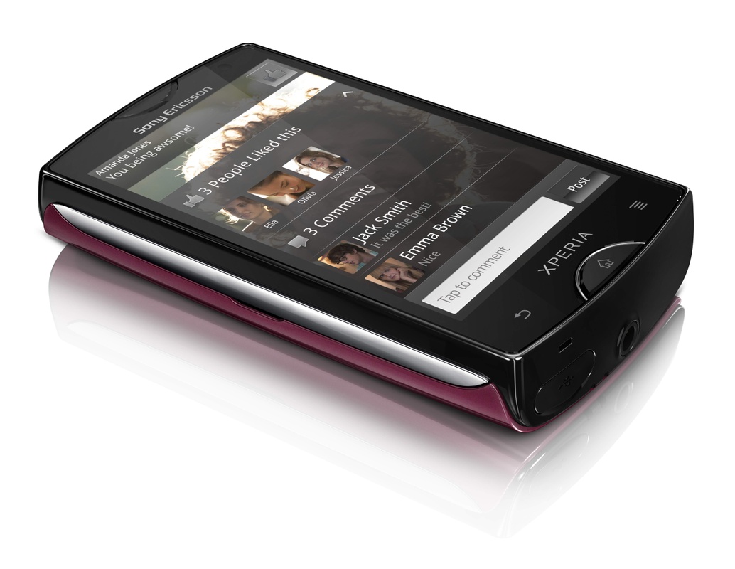 Sony Ericsson Xperia Mini Roze - Kenmerken - Tweakers