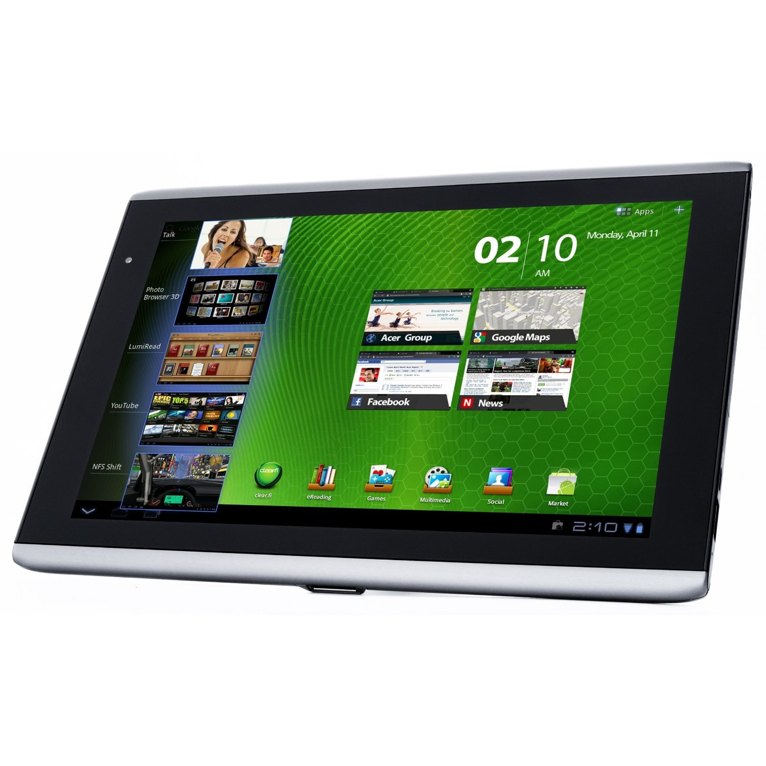 Acer Iconia Tab A500 16GB Zilver: beste prijs - Tweakers