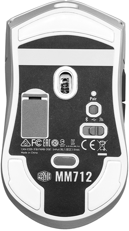 Specificaties van Cooler Master MM712 Wit - Tweakers