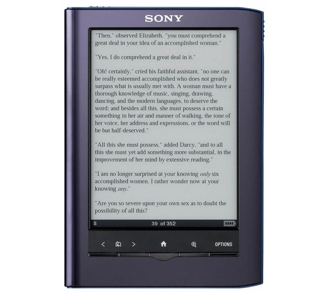 Sony Reader Pocket Edition PRS-350 Blauw - Kenmerken - Tweakers