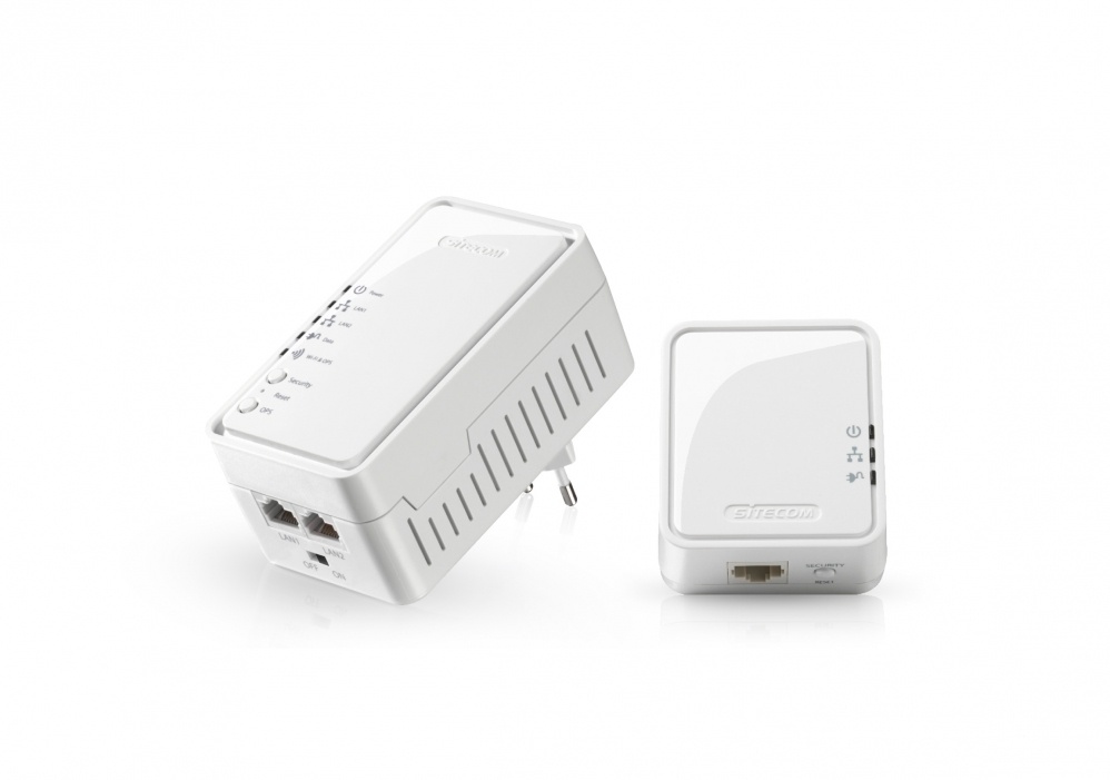 Sitecom Wi-Fi Homeplug Kit 500 Mbps LN-556: beste prijs - Tweakers