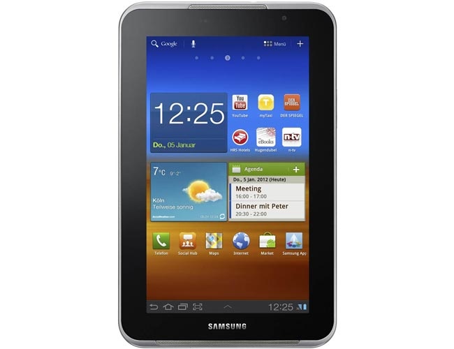 Specificaties van Samsung Galaxy Tab 7.0 Plus N WiFi 16GB Wit - Tweakers