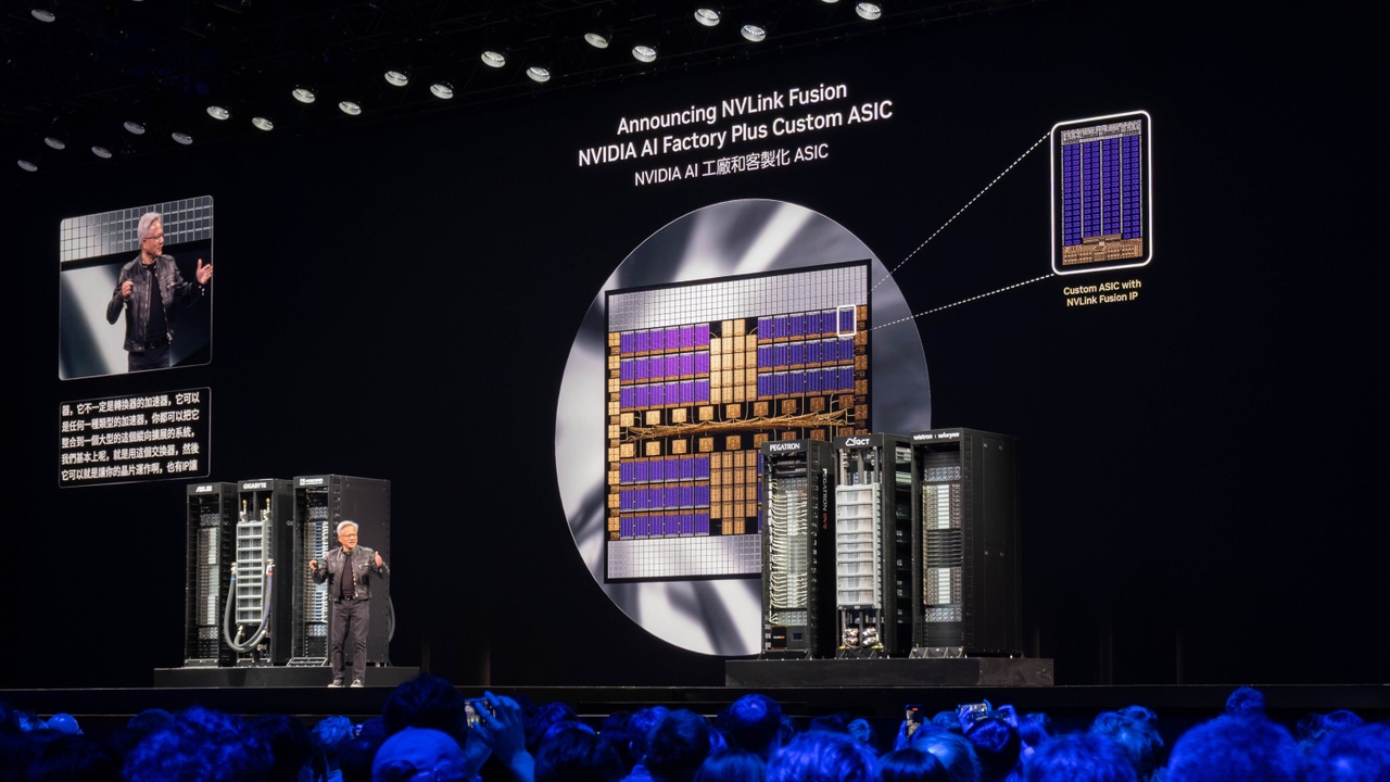 Nvidia kondigt NVLink Fusion aan, laat custom cpu's samenwerken met ...