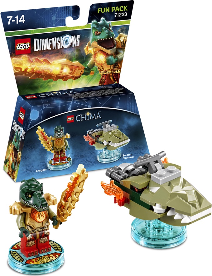 Specificaties van LEGO Dimensions Fun Pack: Chima Cragger - Tweakers