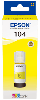 Specificaties van Epson EcoTank 104 Cartridge Geel - Tweakers