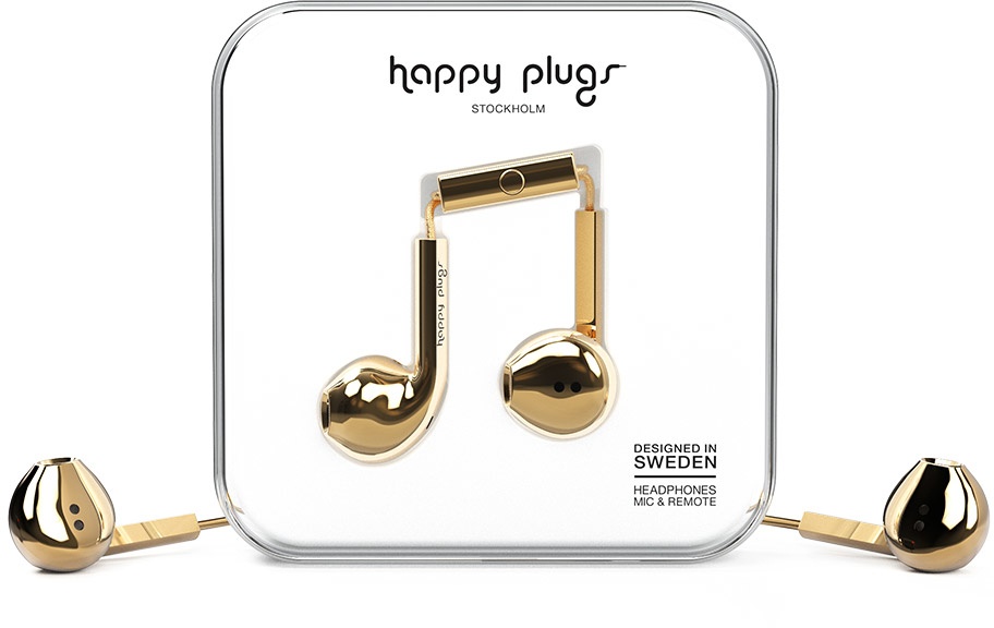 Happy Plugs Earbud Plus (Goud) - Kenmerken - Tweakers