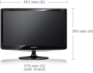 Specificaties van Samsung Syncmaster B2030 Zwart - Tweakers