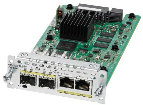 Specificaties van Cisco NIM-2GE-CU-SFP= - Tweakers