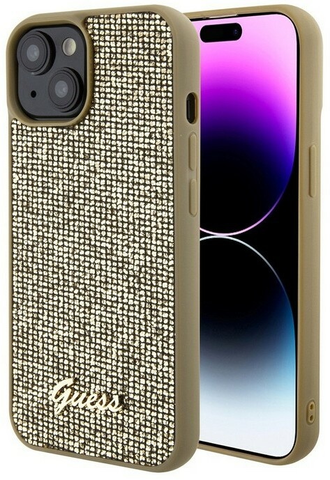 Guess Square Mirror Back Case - Apple iPhone 15 (6.1") Goud - Kenmerken ...
