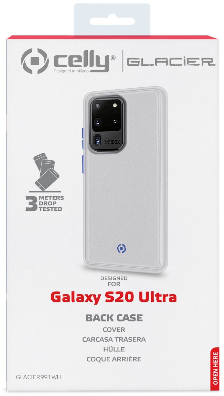 Celly GLACIER (Galaxy S20 Ultra) Wit - Kenmerken - Tweakers