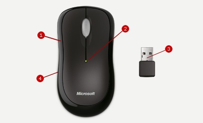 Specificaties van Microsoft Wireless Mouse 1000 - Tweakers