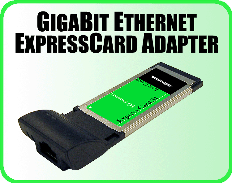 Specificaties van Addonics Gigabit Ethernet ExpressCard Adapter - Tweakers