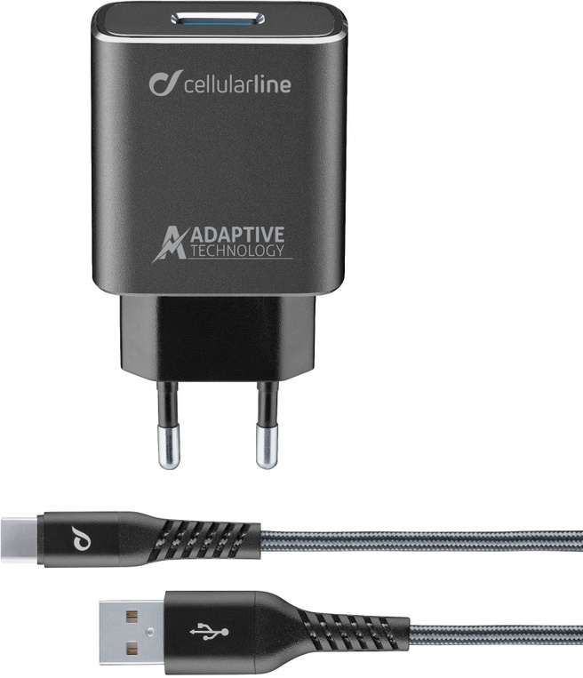 Cellular Line EXTREME CHARGER KIT 15W - TYPE-C SAMSUNG Extra-tough 15W ...