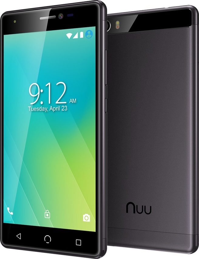 Specificaties van Nuu Mobile M2 Zwart - Tweakers