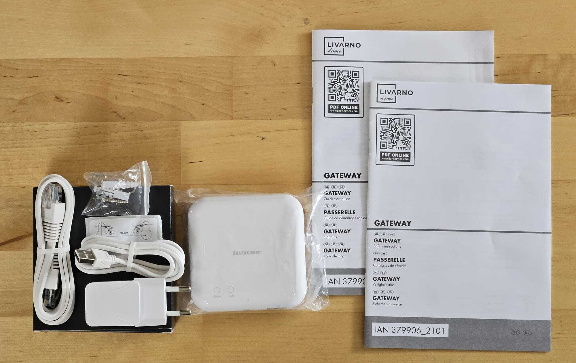 SilverCrest Gateway | Livarno LIDL Home | SmartLife | Zigbee Gateway ...