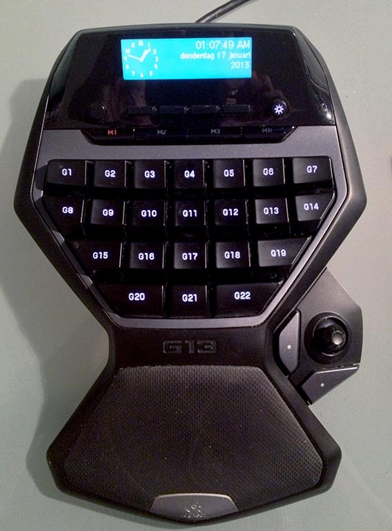 Logitech G13 Advanced Gameboard - ratz - Product reviews - Tweakers