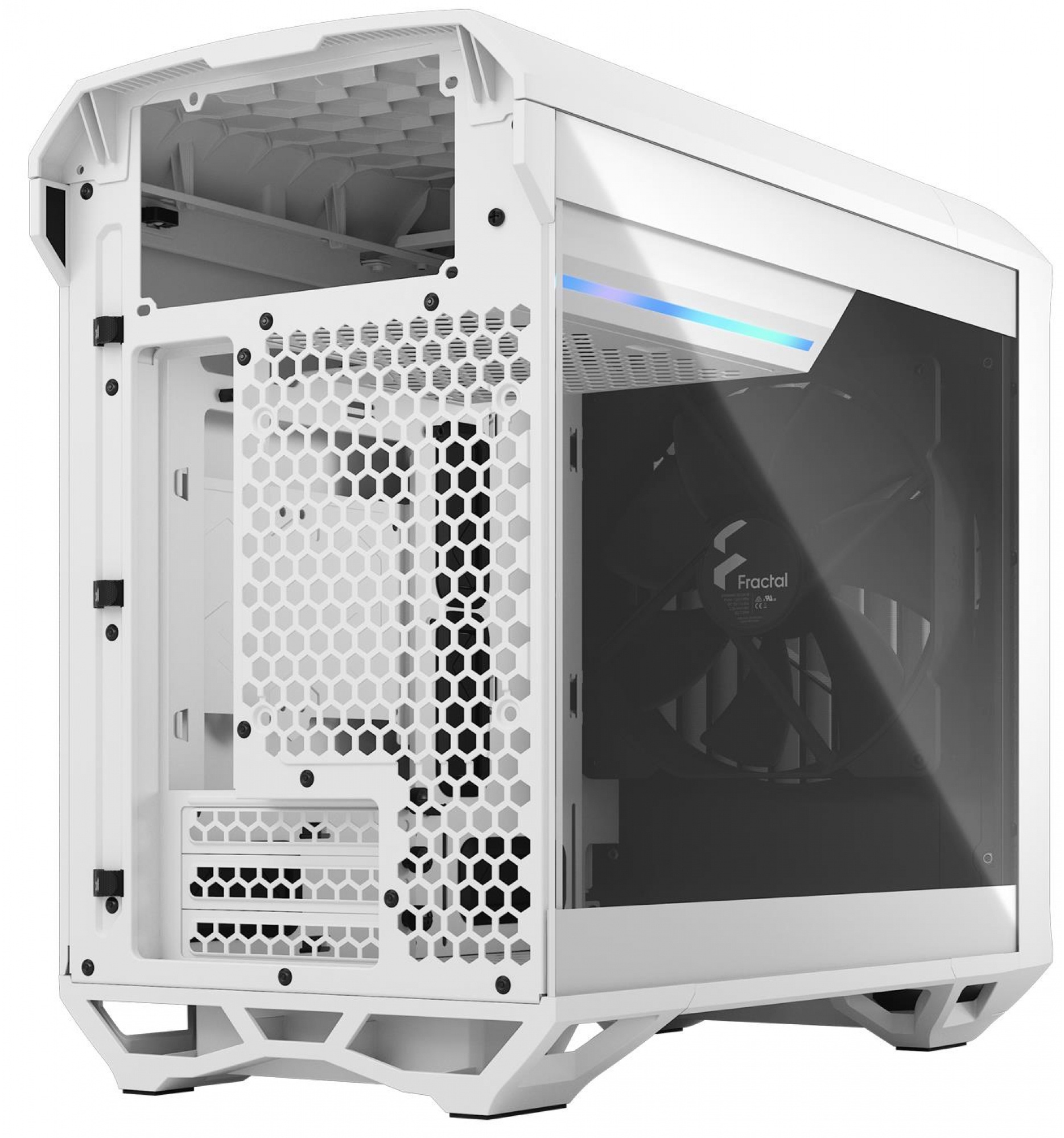 Fractal Design Torrent Nano White TG Clear Tint - Kenmerken - Tweakers