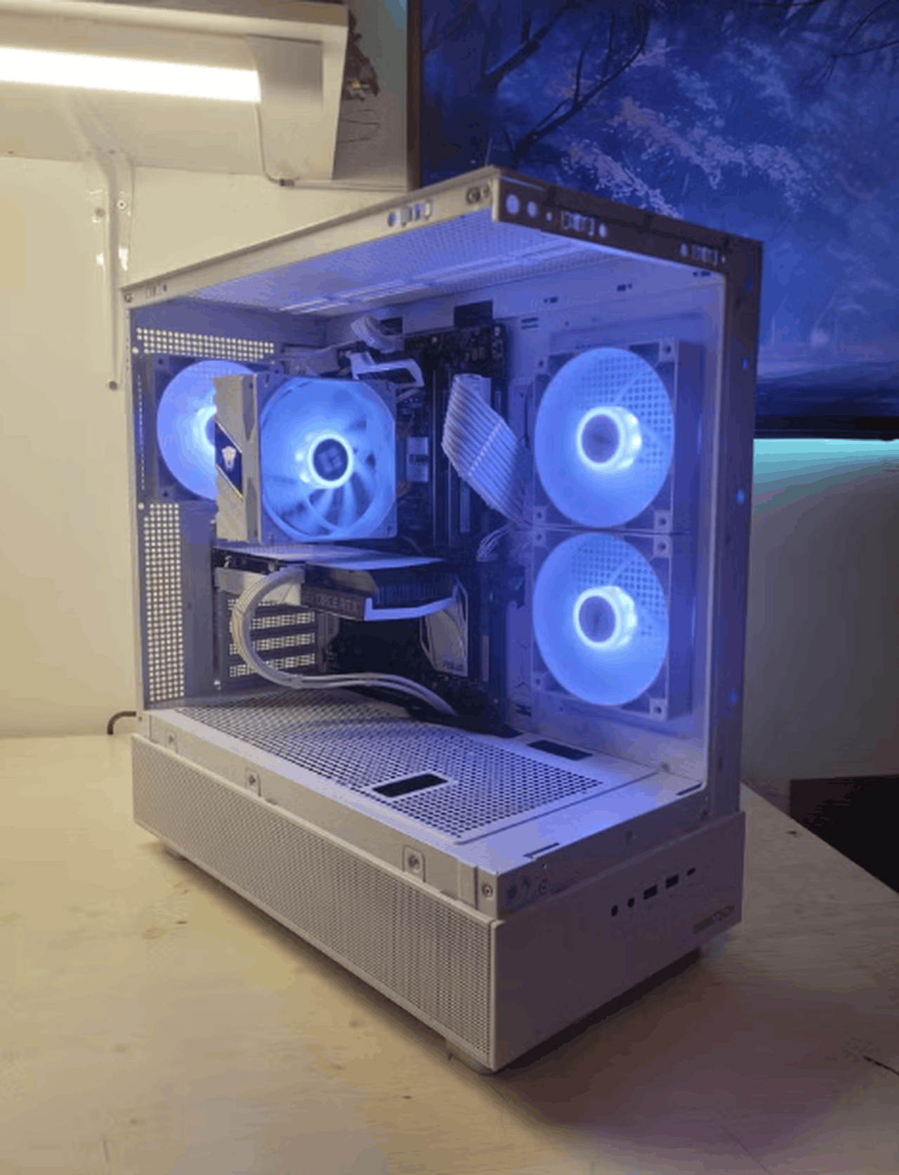 GAME PC/I7 5930K/RTX 3060 12GB/2TB/16GB DDR4/WIT/NIEUW/WIFI/ aangeboden ...