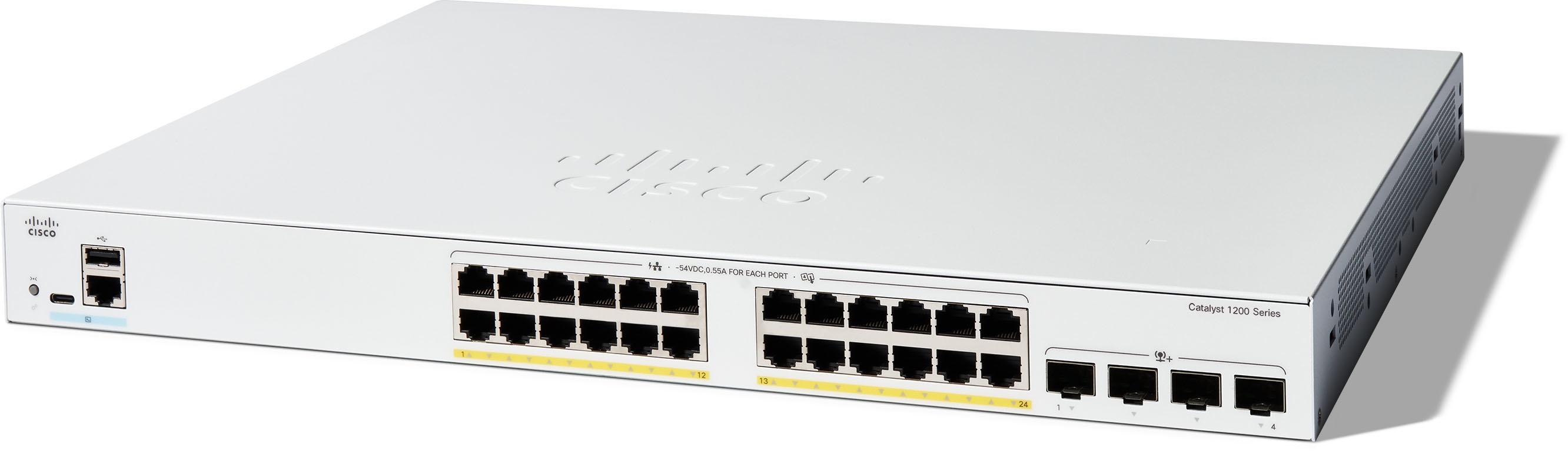 Specificaties van Cisco Catalyst C1200-24FP-4X - Tweakers