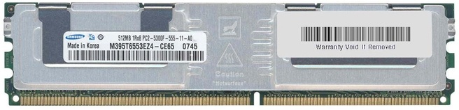 Specificaties van Samsung 1Rx8 PC2-5300F-555-11-A0 - Tweakers