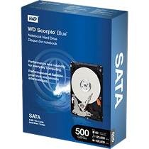 WD Scorpio Blue WDBABC5000ANC , 500GB - Kenmerken - Tweakers