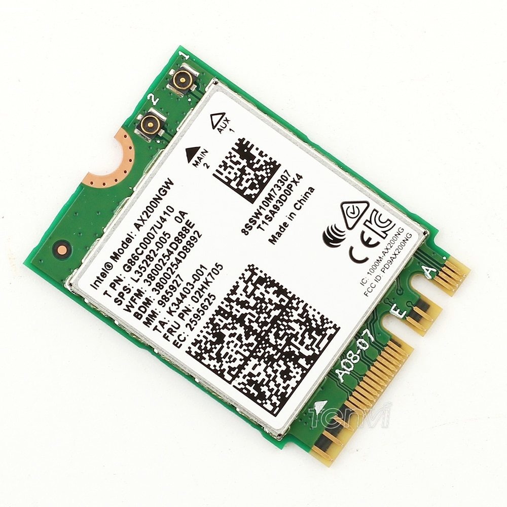 Intel Wi Fi 6 AX200 no VPro Kenmerken Tweakers Intel Wi Fi 6 AX200 no VPro Kenmerken Tweakers