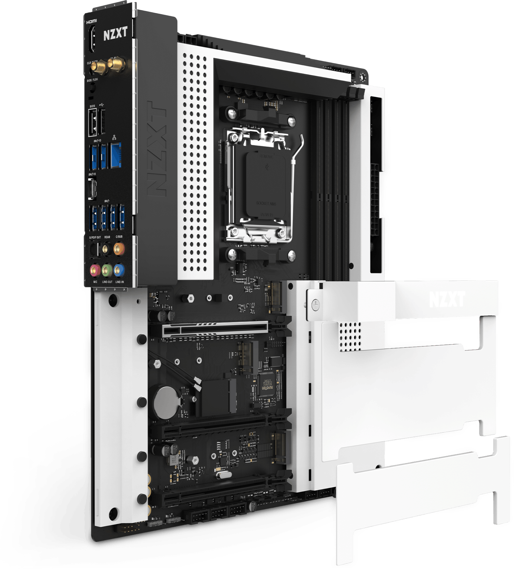 Specificaties van NZXT N7 B650E Wit - Tweakers