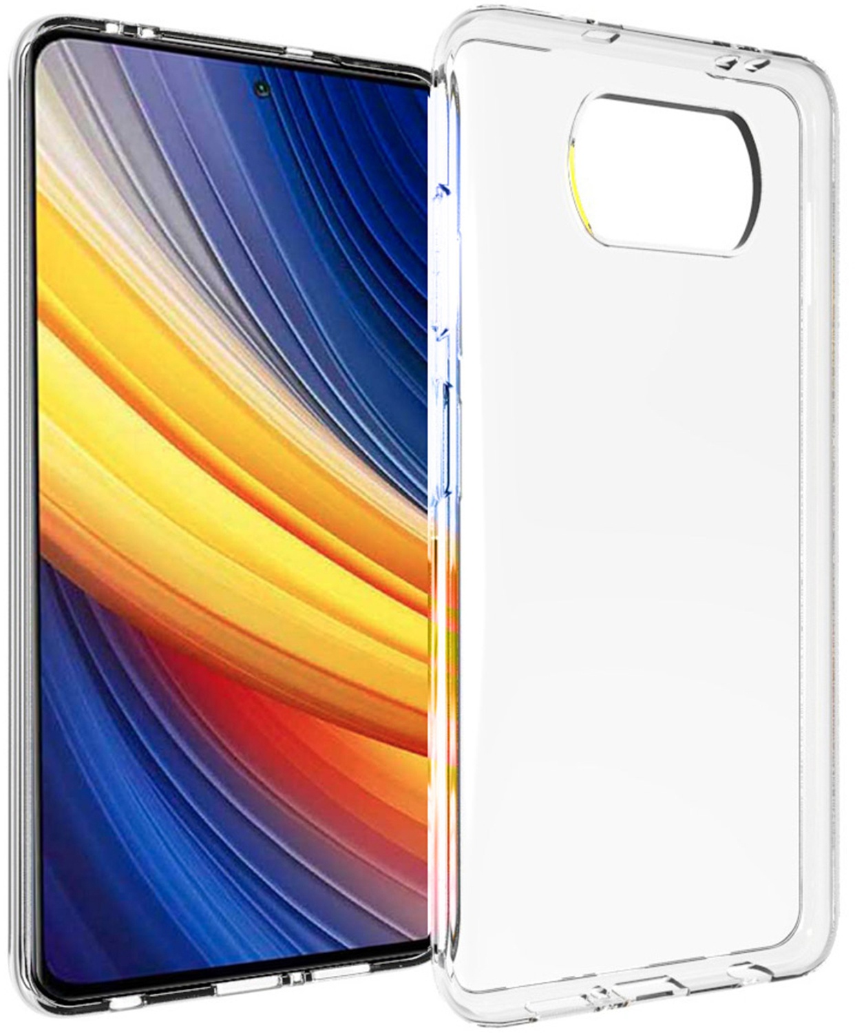 Accezz Clear Backcover Xiaomi Poco X3 (Pro) - Transparant (Poco X3 Pro ...