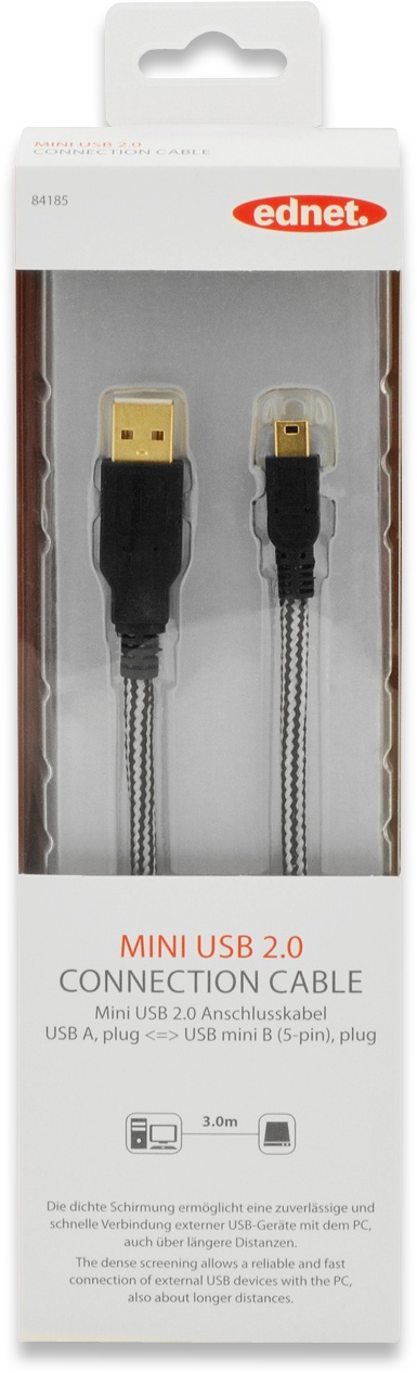 Specificaties van Ednet 84185 Zwart - Tweakers