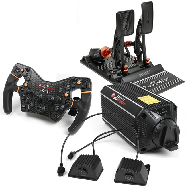 Specificaties van Asetek Simsports Invicta Wheelbase (27nm) Forte Stuur ...