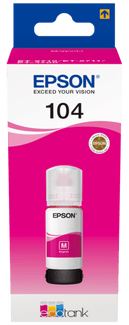 Specificaties van Epson EcoTank 104 Cartridge Magenta - Tweakers