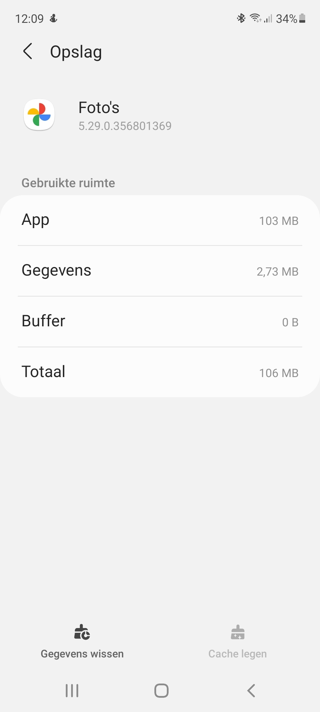 Google foto (interne opslag) - Android smartphones en tablets - GoT