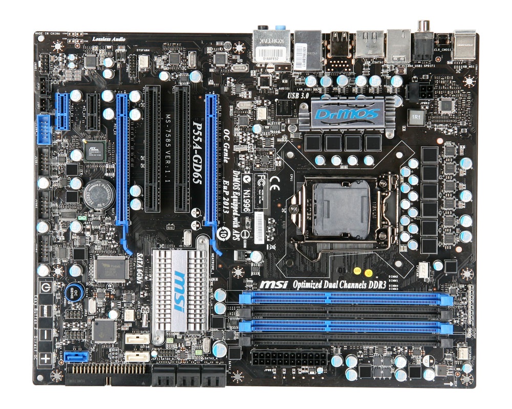 MSI P55A-GD65: beste prijs - Tweakers
