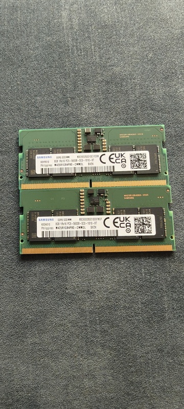 2x Samsung M425R1GB4PB0-CWM 8gb ddr5 aangeboden - Vraag & Aanbod - Tweakers
