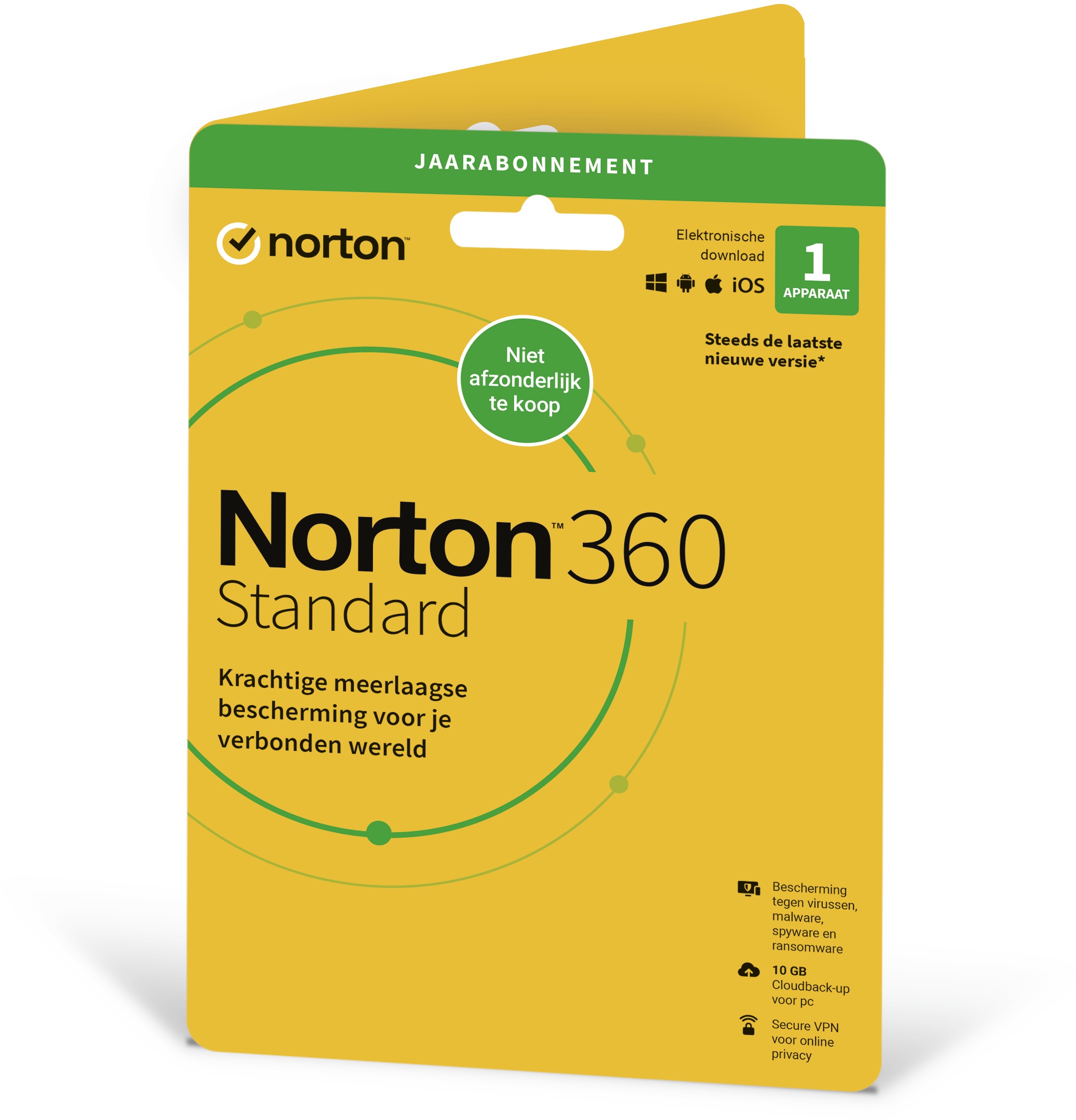 Specificaties van NortonLifeLock Norton 360 Standard - Tweakers