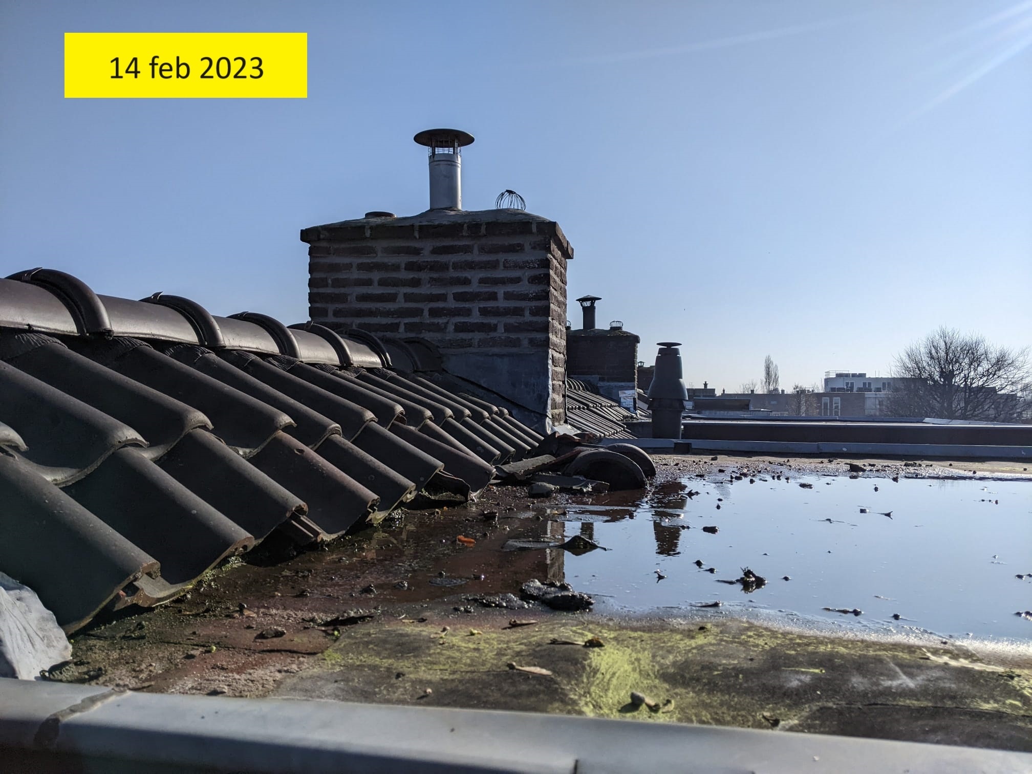 Schoorsteen lekkage, kan dat door verzadiging? - Bouwen en klussen - GoT