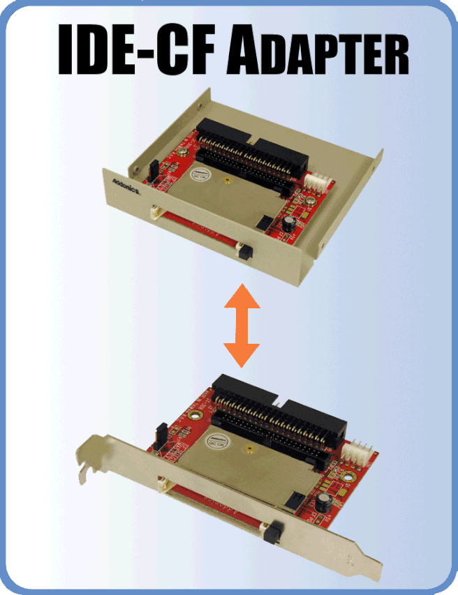 Addonics IDE CF adapter - Kenmerken - Tweakers