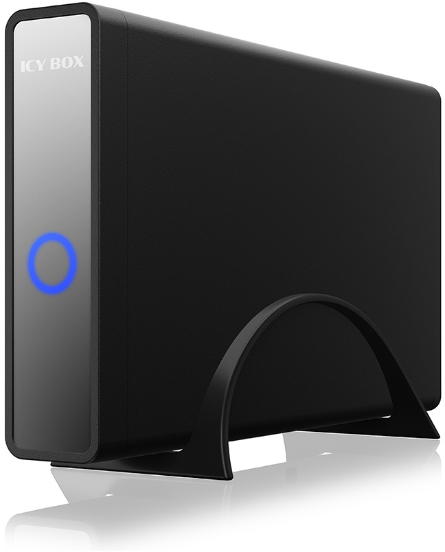 Icy Box Enclosure for 3,5" or 2,5" HDD/SSD with USB 3.2 (Gen 2) Type-C ...