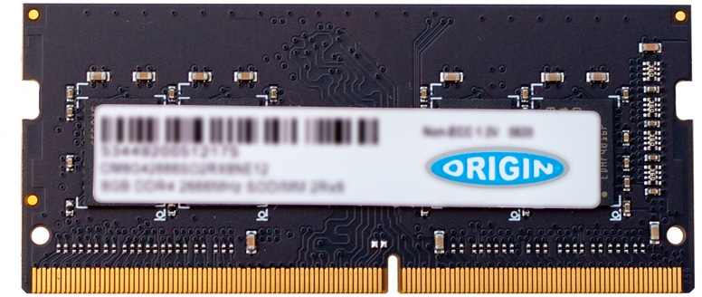Specificaties van Origin Storage 32GB DDR4 3200MHz SODIMM 2RX8 Non-ECC ...