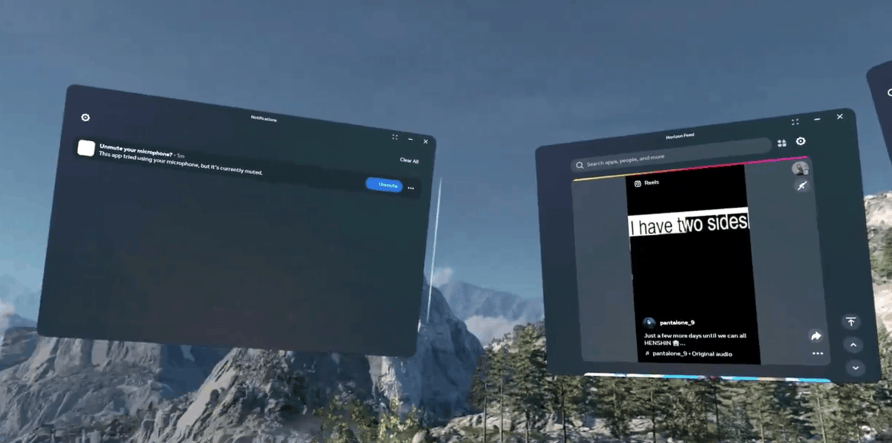 Meta kondigt aan dat Quest 3 freeformvensters krijgt voor multitasking ...